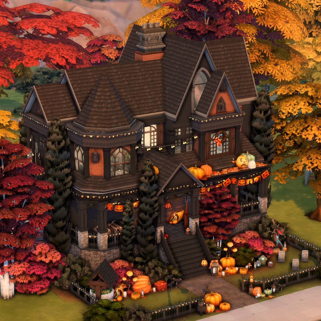 Halloween Family House - Gallery - The Sims 4 Rooms / Lots - CurseForge