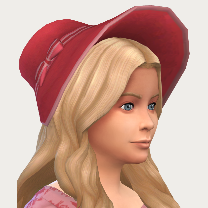 Caroline’s Travel Bonnet Child Version - Screenshots - The Sims 4 ...
