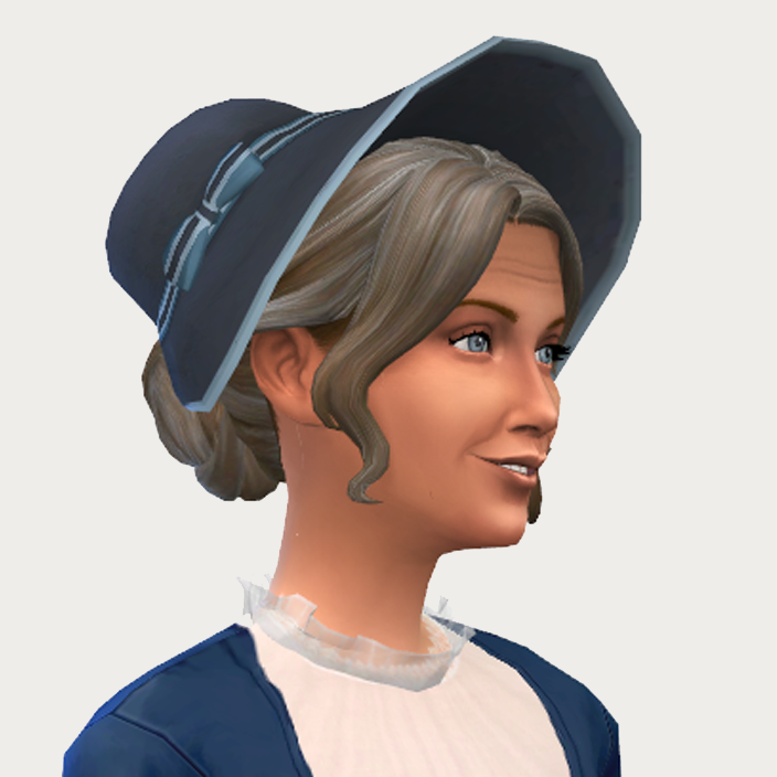 Caroline’s Travel Bonnet Adult Version - Gallery - The Sims 4 Create a ...