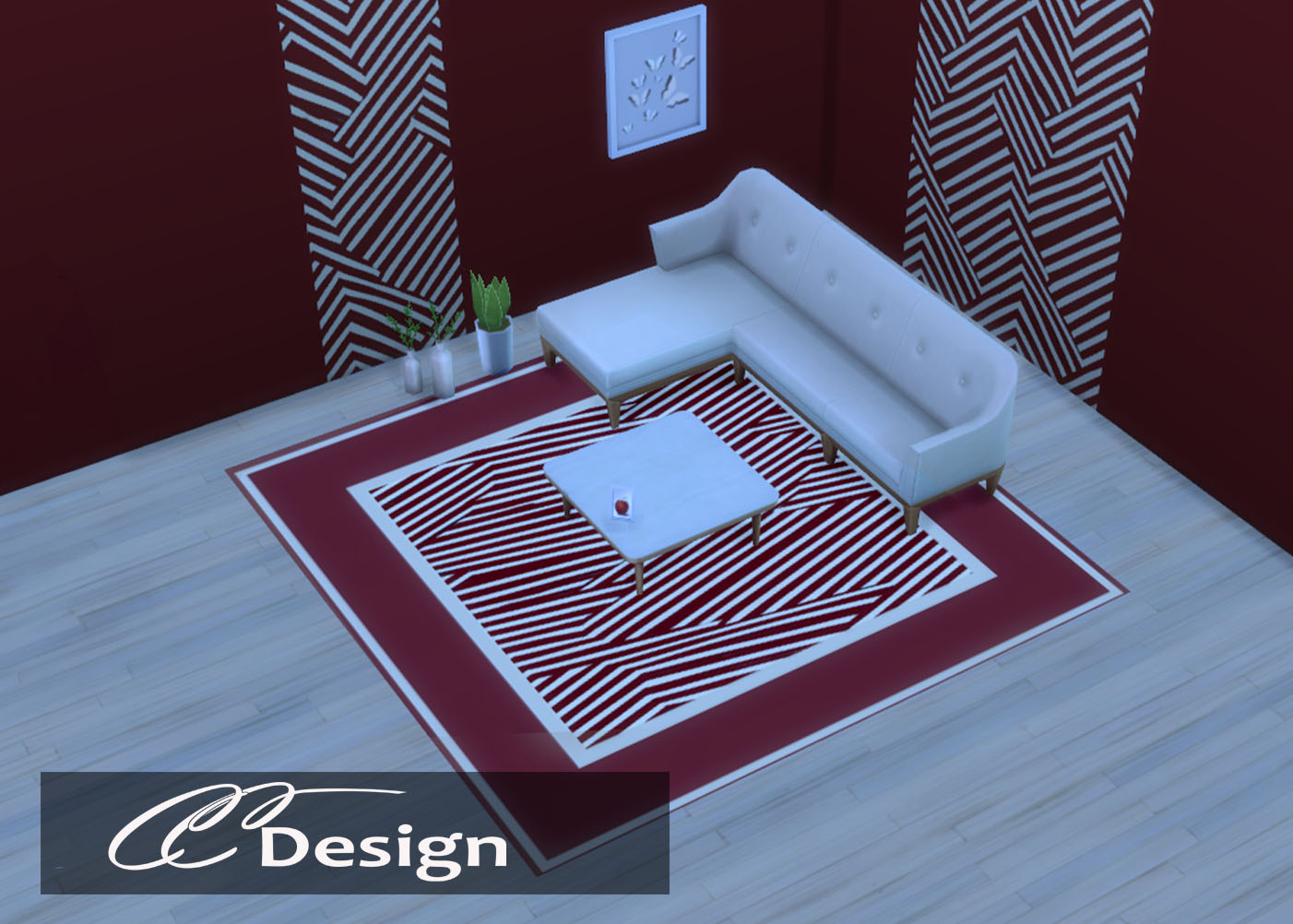 Carpet with wild stripes - Gallery - The Sims 4 Build / Buy - CurseForge