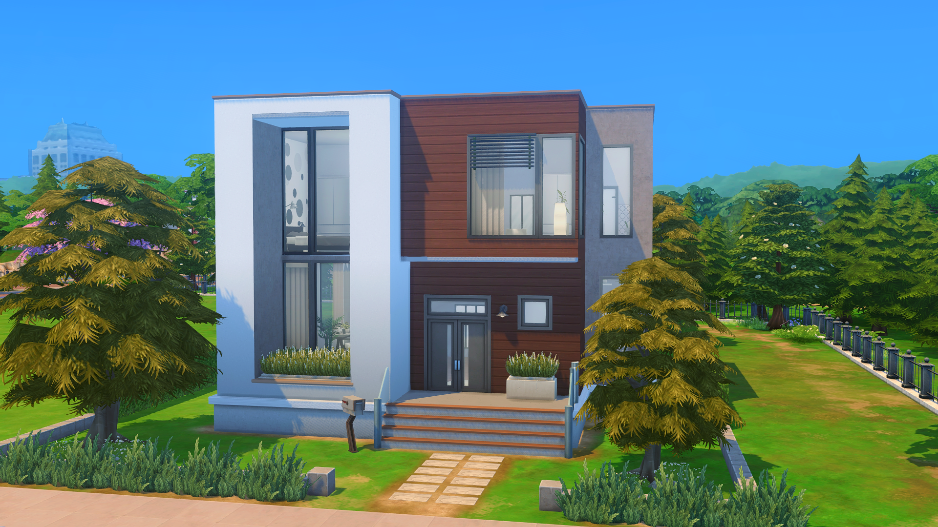 Modern Home Base Game | No CC - Gallery - The Sims 4 Rooms / Lots ...