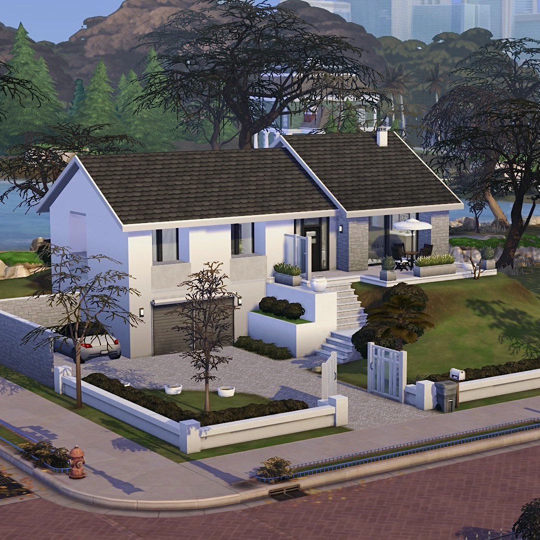 Base Game House| No CC - Gallery - The Sims 4 Rooms / Lots - CurseForge
