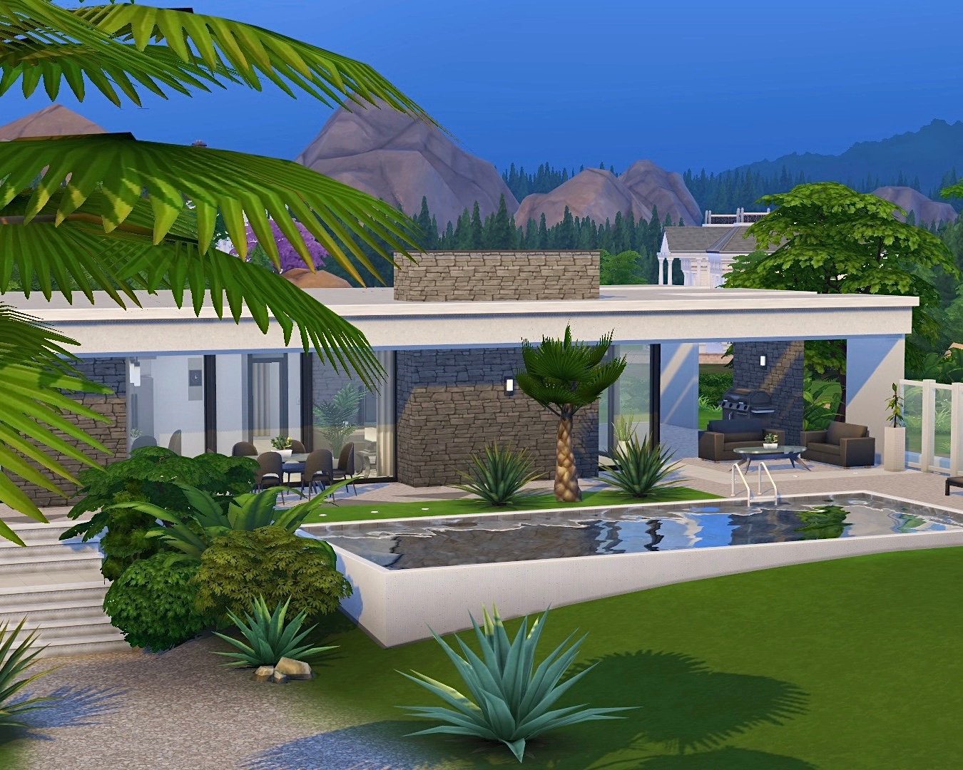 Base Game Architect's House | No CC - Gallery - The Sims 4 Rooms / Lots ...
