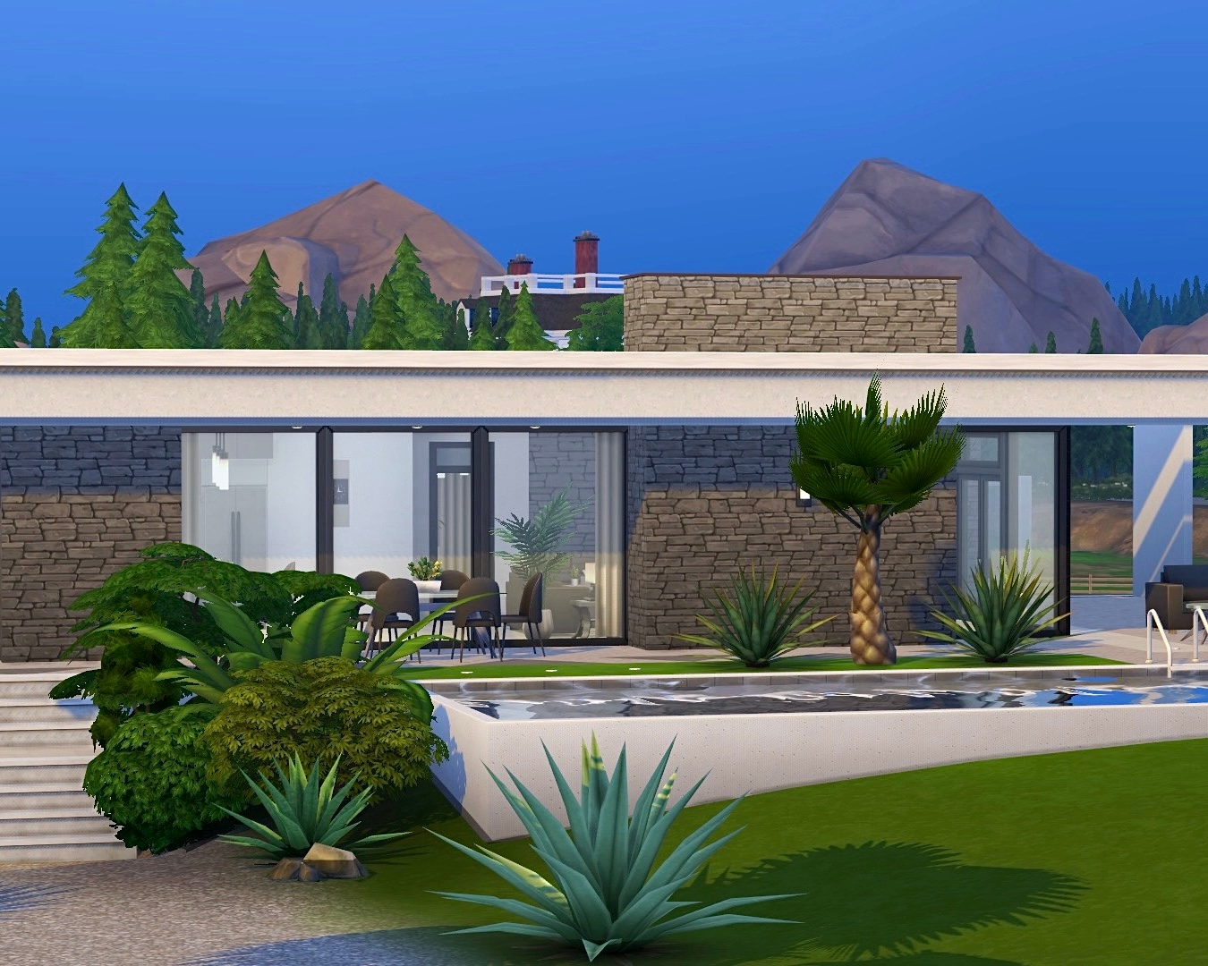 Base Game Architect's House | No CC - Gallery - The Sims 4 Rooms / Lots ...