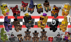 The Fnaf Plushie Mod - Gallery - Minecraft Mods - CurseForge
