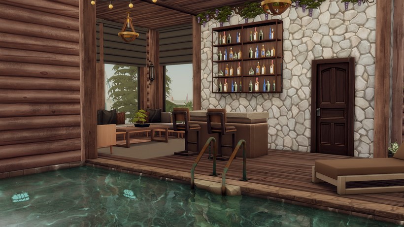 Huge Family Lodge - Gallery - The Sims 4 Rooms / Lots - CurseForge
