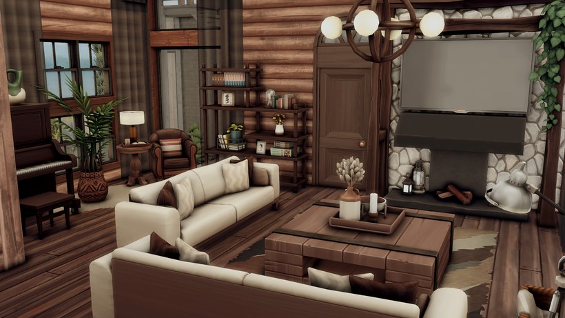 Huge Family Lodge - Gallery - The Sims 4 Rooms / Lots - CurseForge