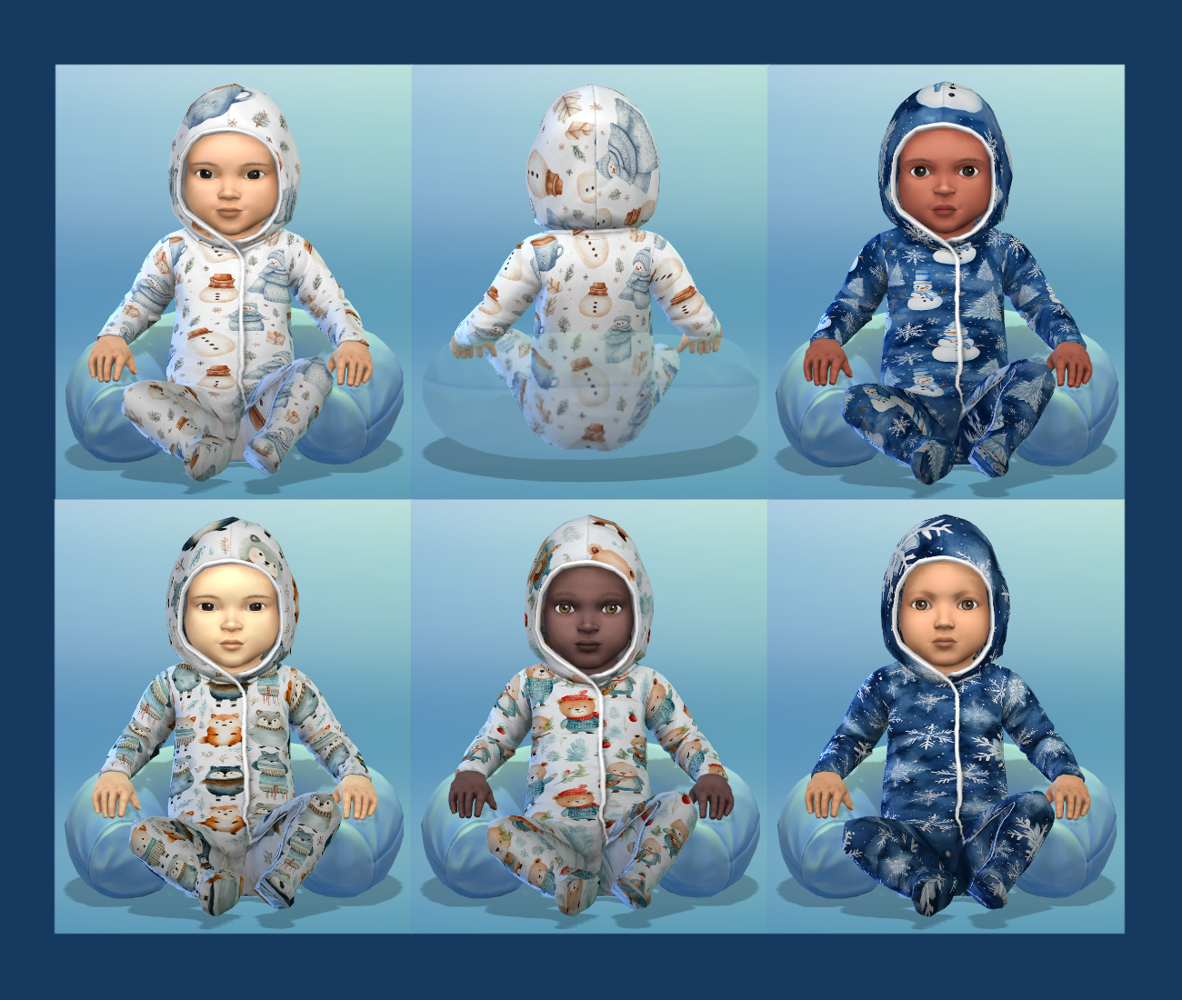 Warm Snuggle Bug Outfit - Infantwear - Gallery - The Sims 4 Create a ...