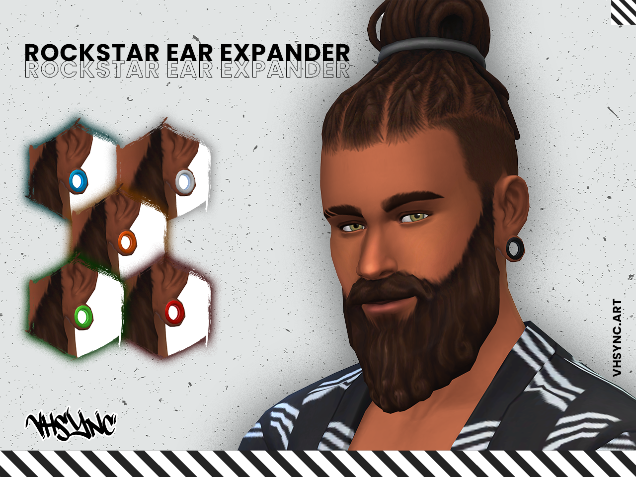 [VHSync] Rockstar Ear Expander - The Sims 4 Create a Sim - CurseForge