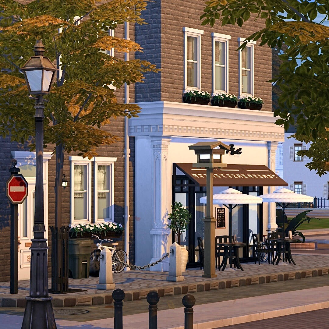 Korean Cafe | No CC - Gallery - The Sims 4 Rooms / Lots - CurseForge