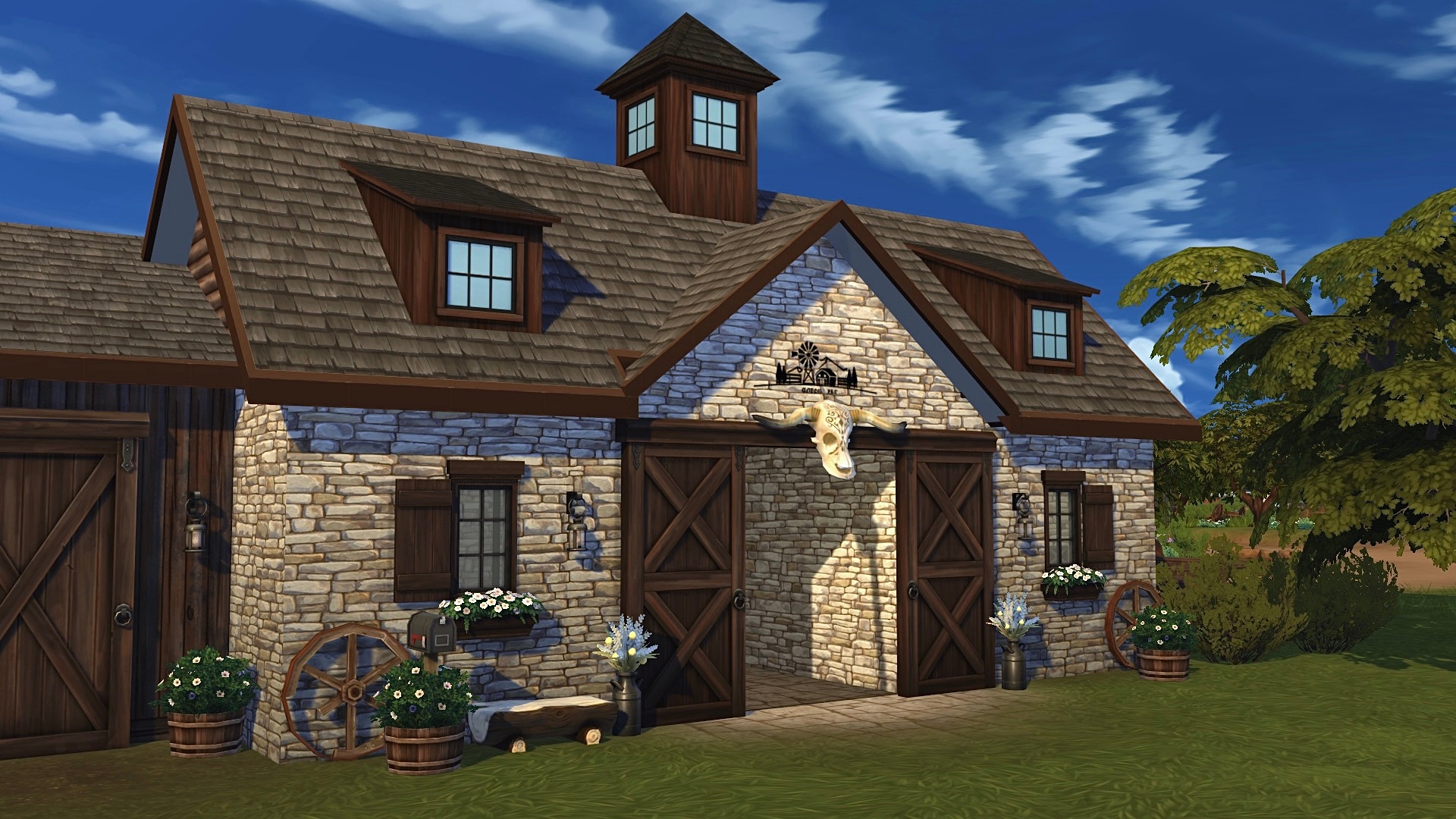 Rustic Ranch House | No CC - Gallery - The Sims 4 Rooms / Lots - CurseForge