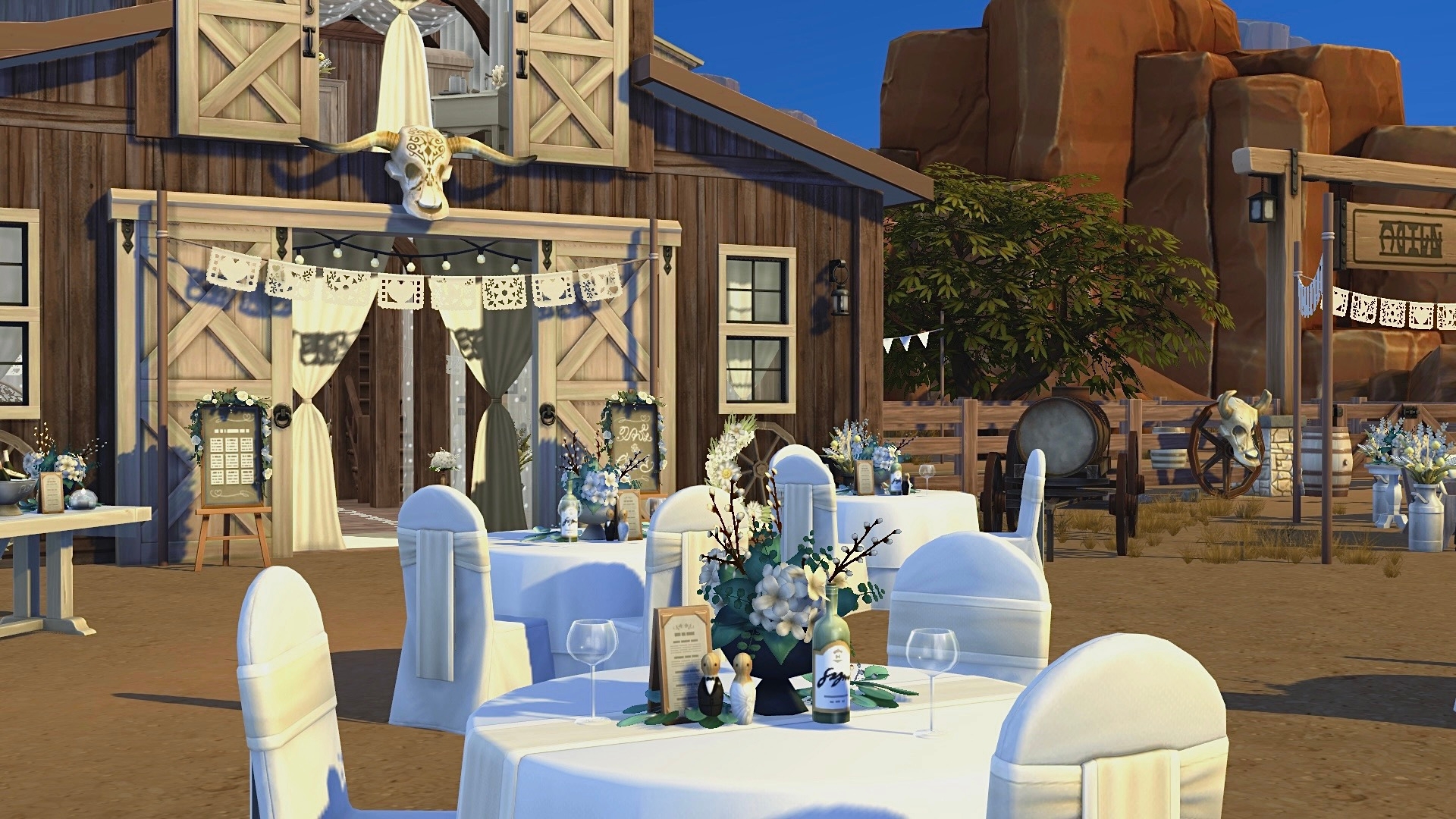 Ranch Wedding Venue | No CC - Gallery - The Sims 4 Rooms / Lots ...