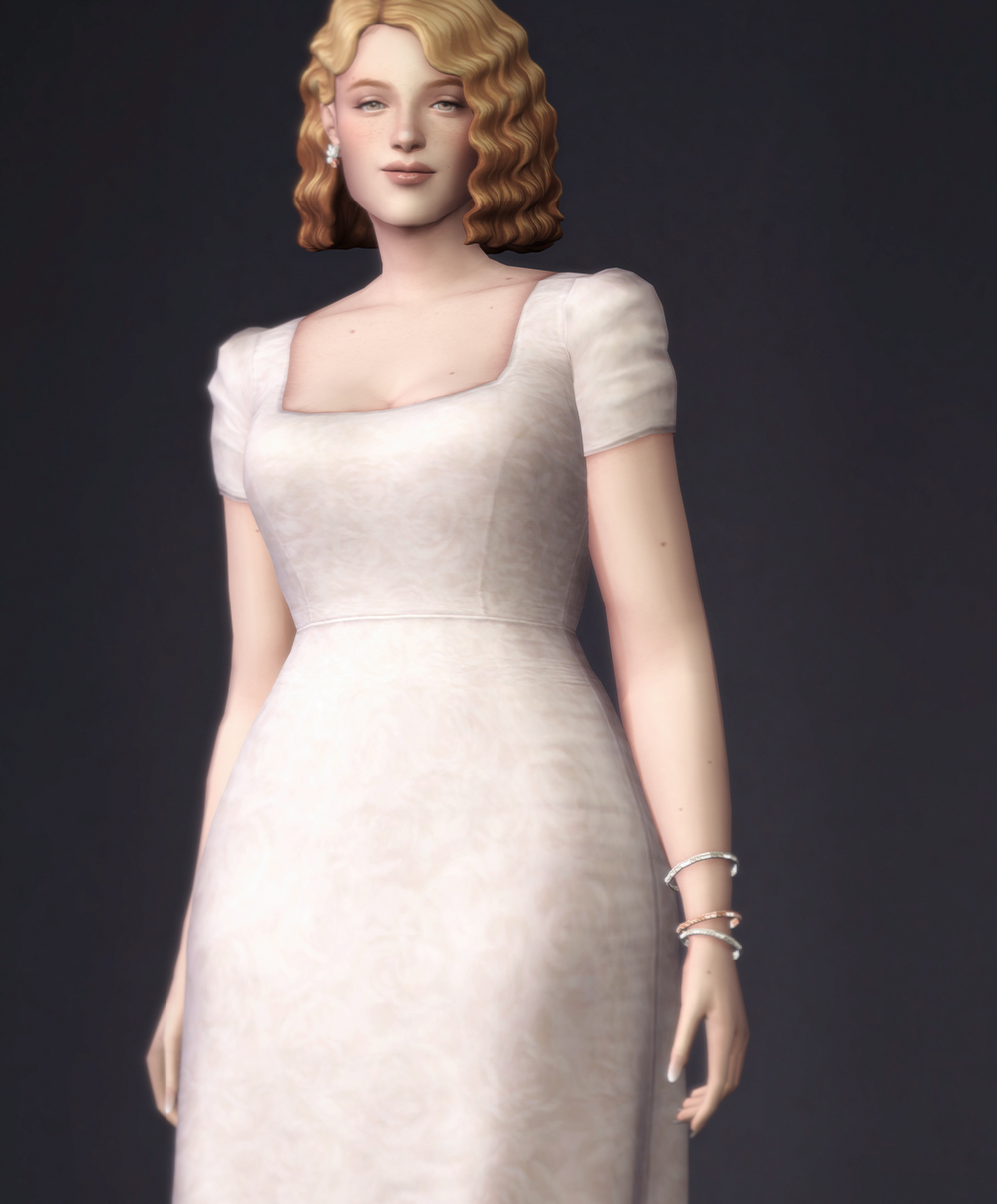 Pure Collection III - Édith Gown - Gallery - The Sims 4 Create a Sim ...