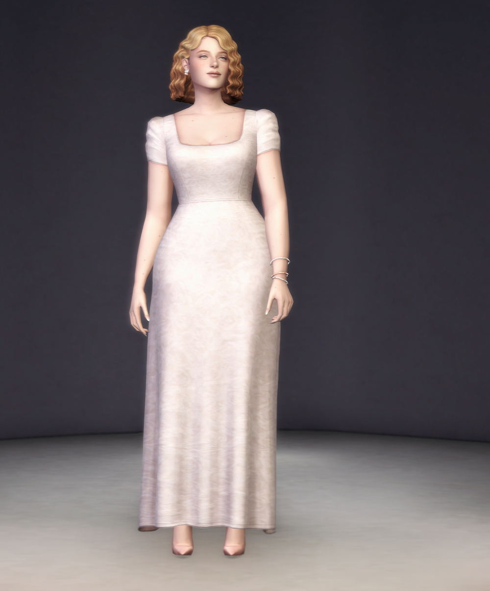Pure Collection III - Édith Gown - Gallery - The Sims 4 Create a Sim ...