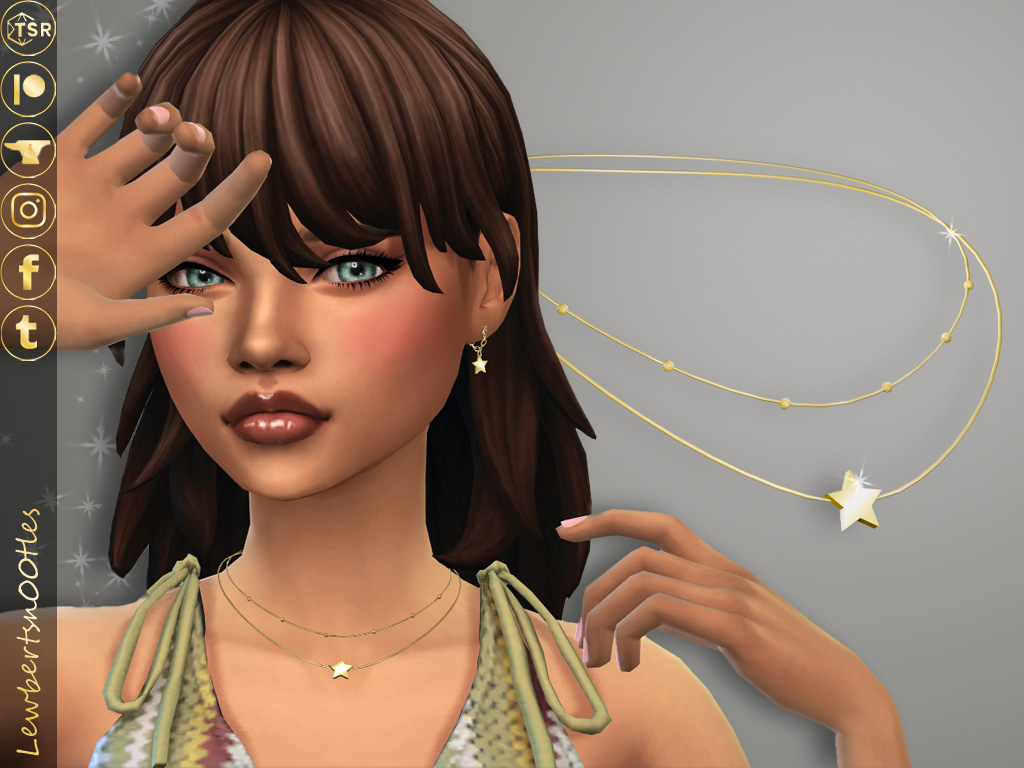 Jamie Necklace - Gallery - The Sims 4 Create a Sim - CurseForge