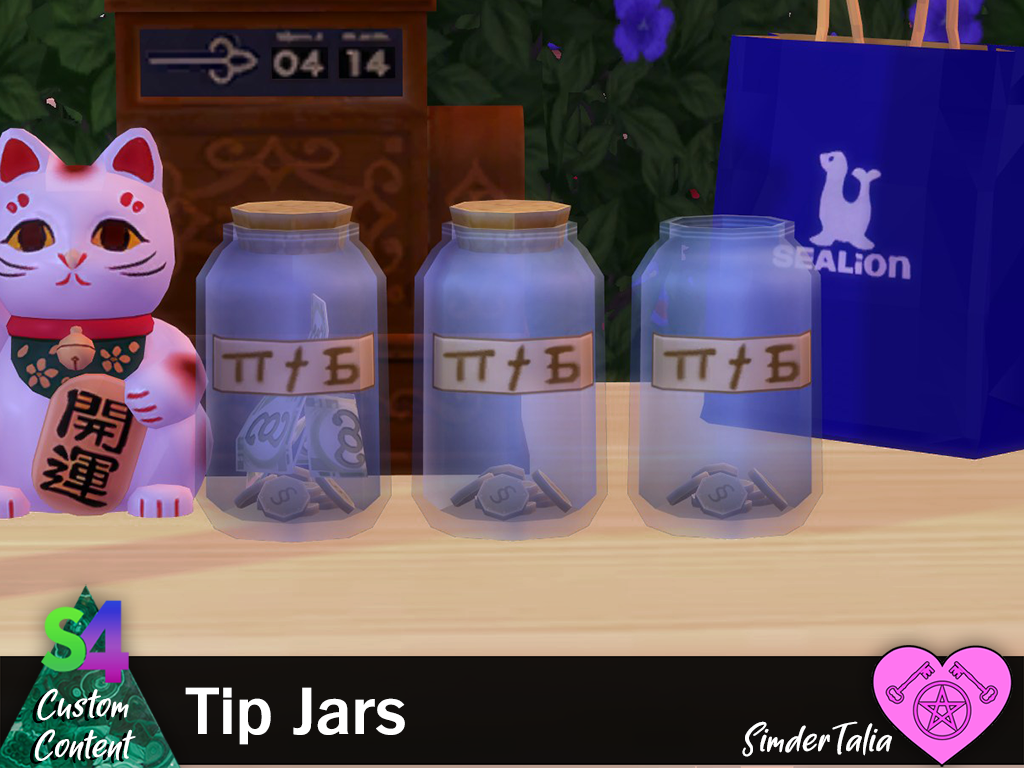 Tip Jars - Gallery - The Sims 4 Build / Buy - CurseForge