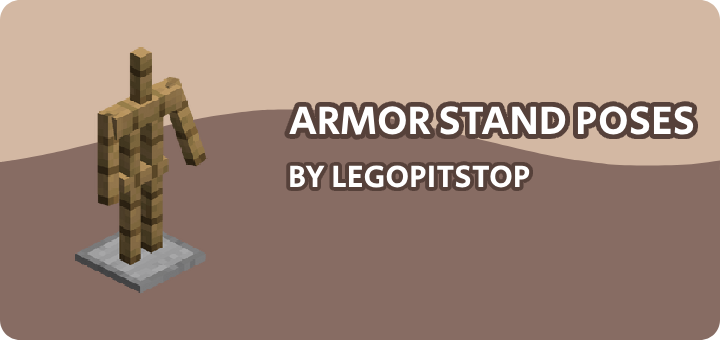 Armor Stand Poses [datapack] Gallery Minecraft Customization Curseforge