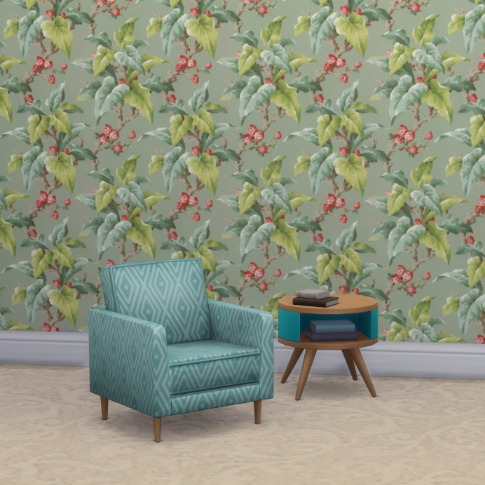 Vintage Wallpaper with Crown Molding - Gallery - The Sims 4 Build / Buy ...