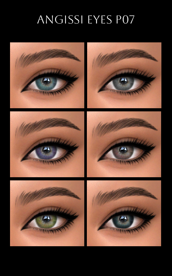 EYES P07 - Gallery - The Sims 4 Create a Sim - CurseForge