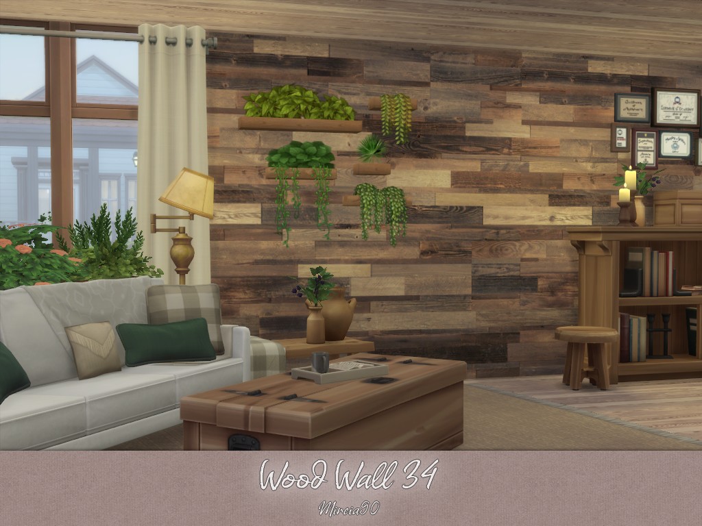 Wood Wall #34 - Screenshots - The Sims 4 Build / Buy - CurseForge