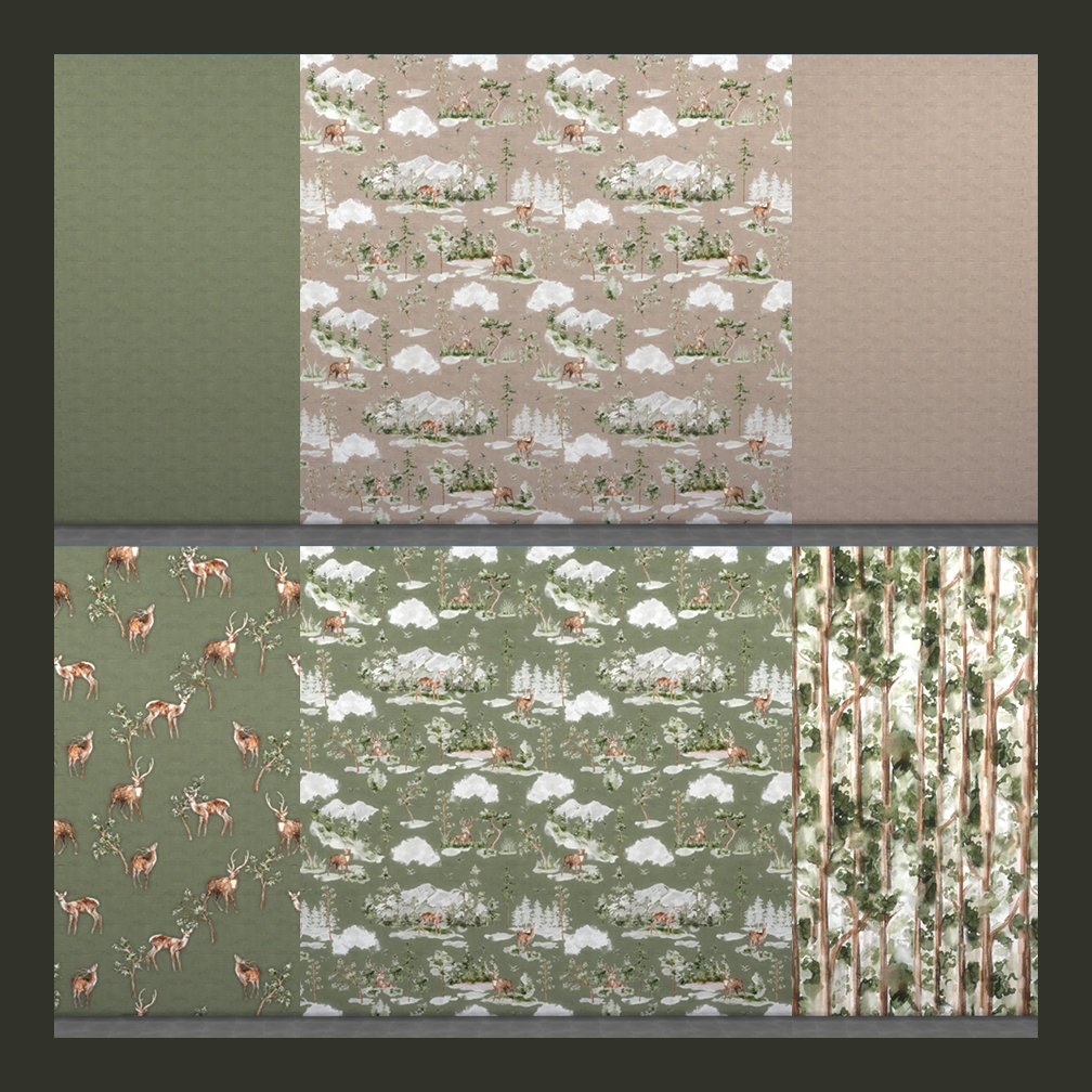 Evergreen Walls and Rugs - Gallery - The Sims 4 Build / Buy - CurseForge