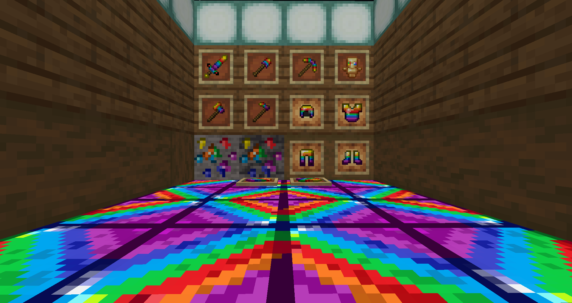 Nikx Rainbow Tools & Armor - Gallery - Minecraft Mods - CurseForge