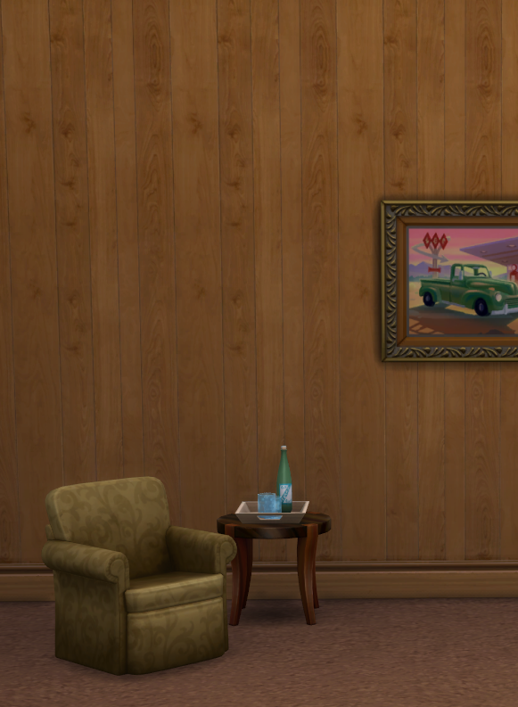 Vintage Wood Paneling - Gallery - The Sims 4 Build / Buy - CurseForge