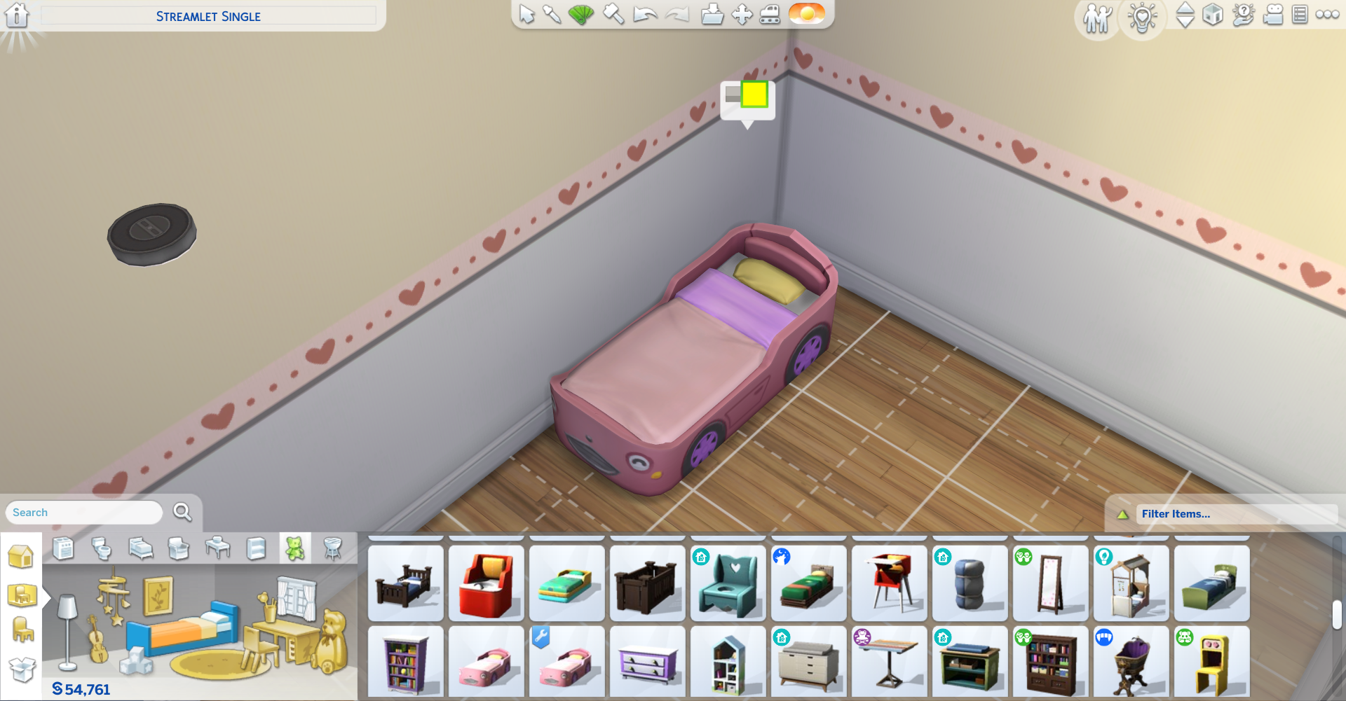 Invisible infant crib - Gallery - The Sims 4 Build / Buy - CurseForge