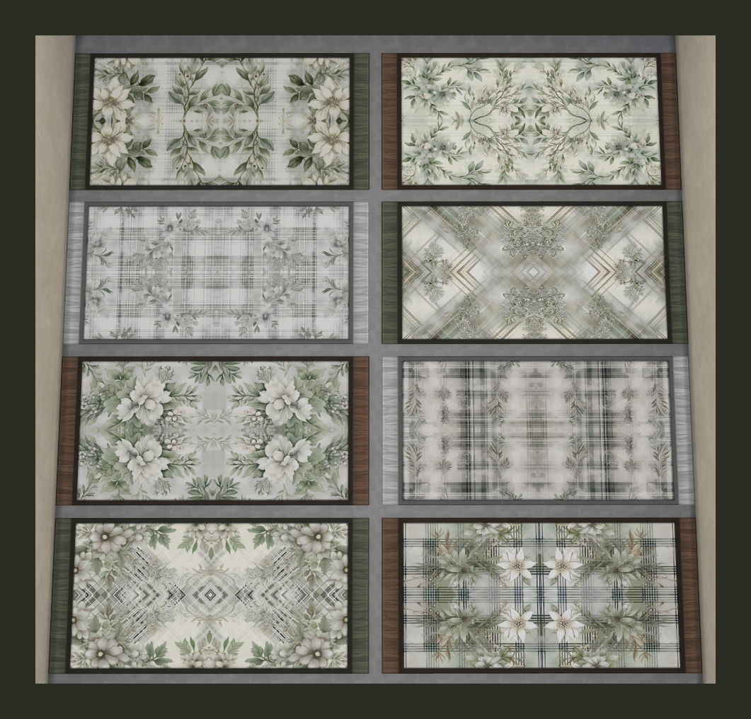 Evergreen Walls and Rugs - Screenshots - The Sims 4 Build / Buy ...