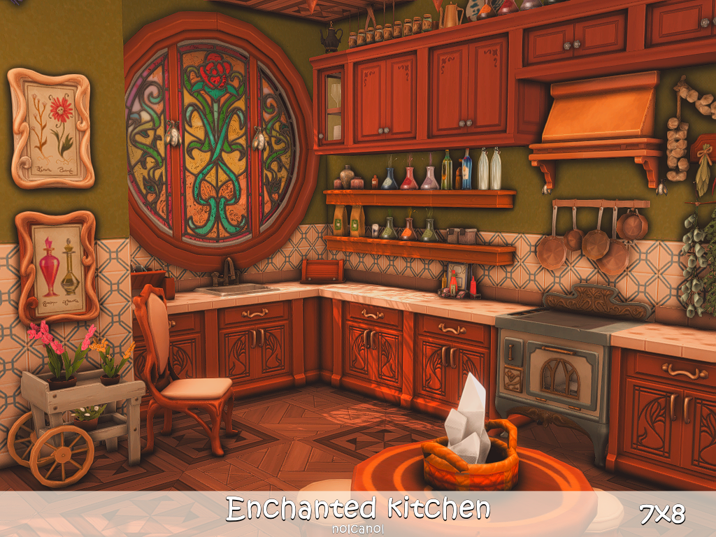 Enchanted kitchen *NO CC* - Gallery - The Sims 4 Rooms / Lots - CurseForge