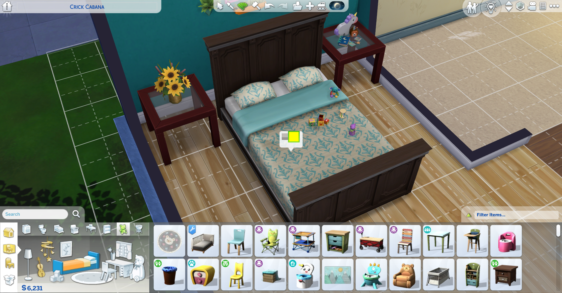 No footprint invisible infant crib - Gallery - The Sims 4 Build / Buy ...