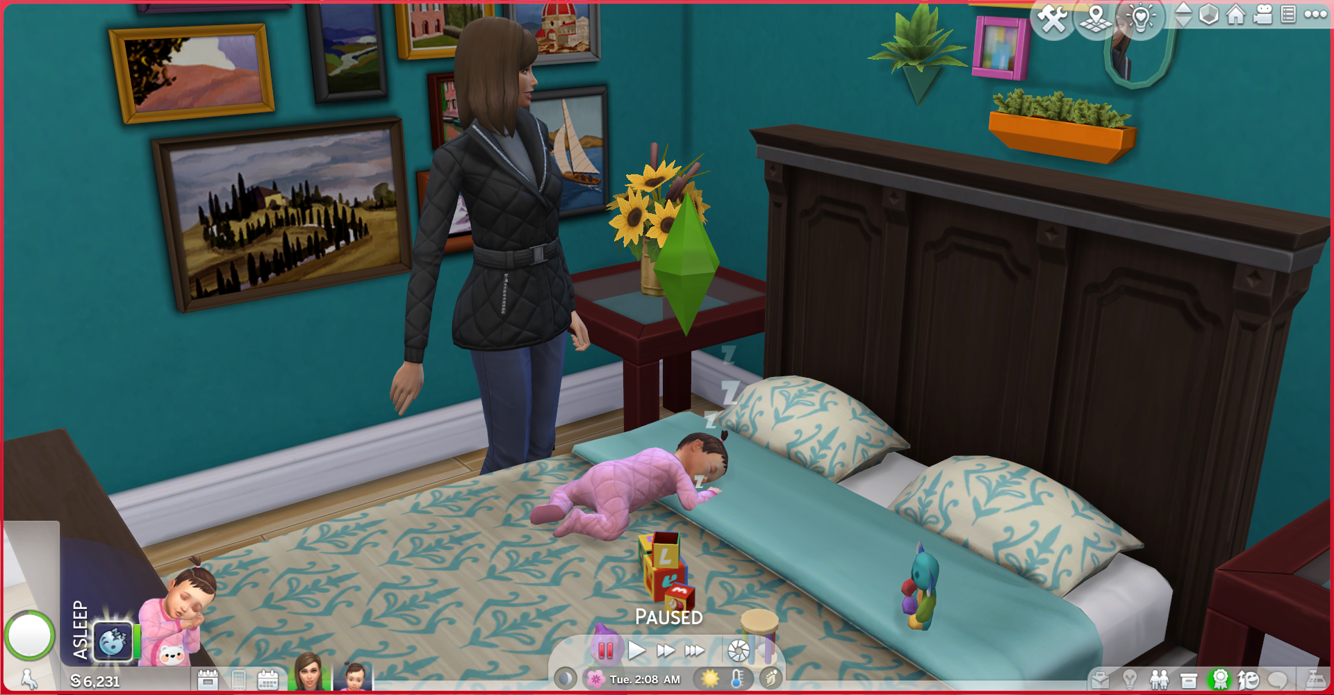 No footprint invisible infant crib - Gallery - The Sims 4 Build / Buy ...