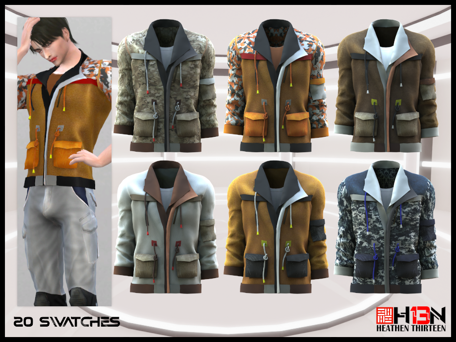 Tactical Jacket - Gallery - The Sims 4 Create a Sim - CurseForge