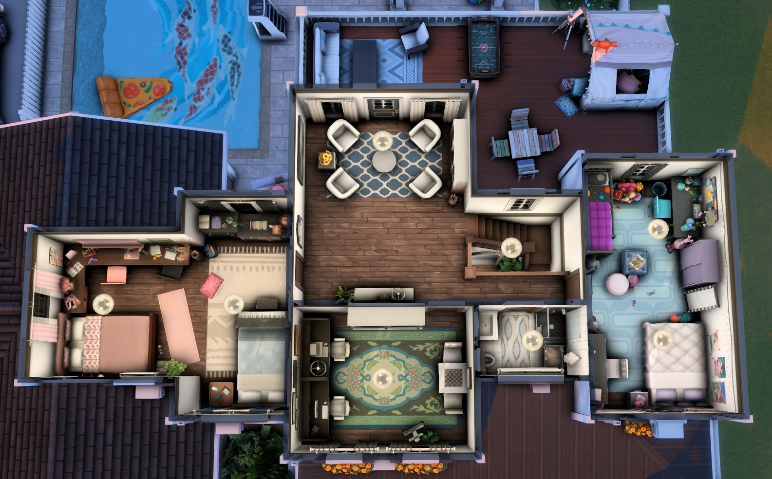 Del Sol Valley Family Home 🌴 - Gallery - The Sims 4 Rooms / Lots ...