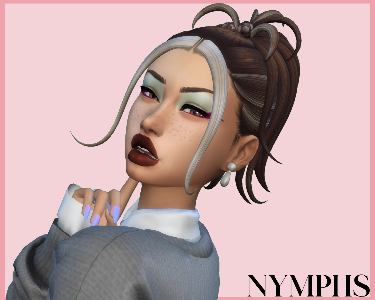 Nymphs-Sunset Nails set - Gallery - The Sims 4 Create a Sim - CurseForge