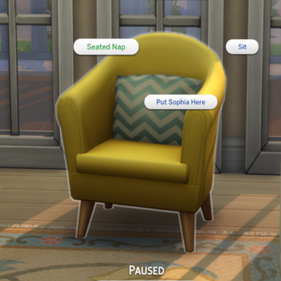 Seated Nap - The Sims 4 Mods - CurseForge