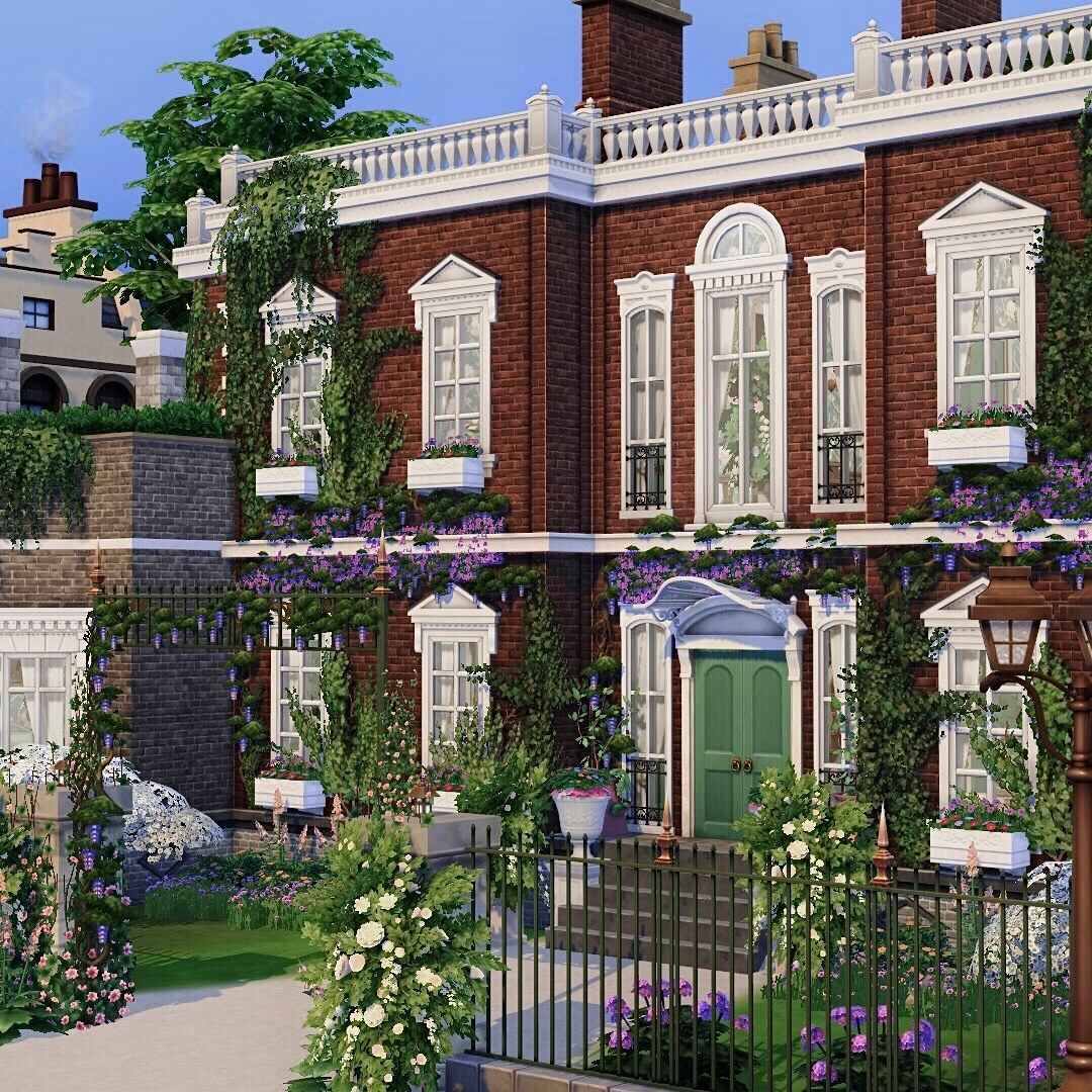 Bridgerton House | No CC - Gallery - The Sims 4 Rooms / Lots - CurseForge
