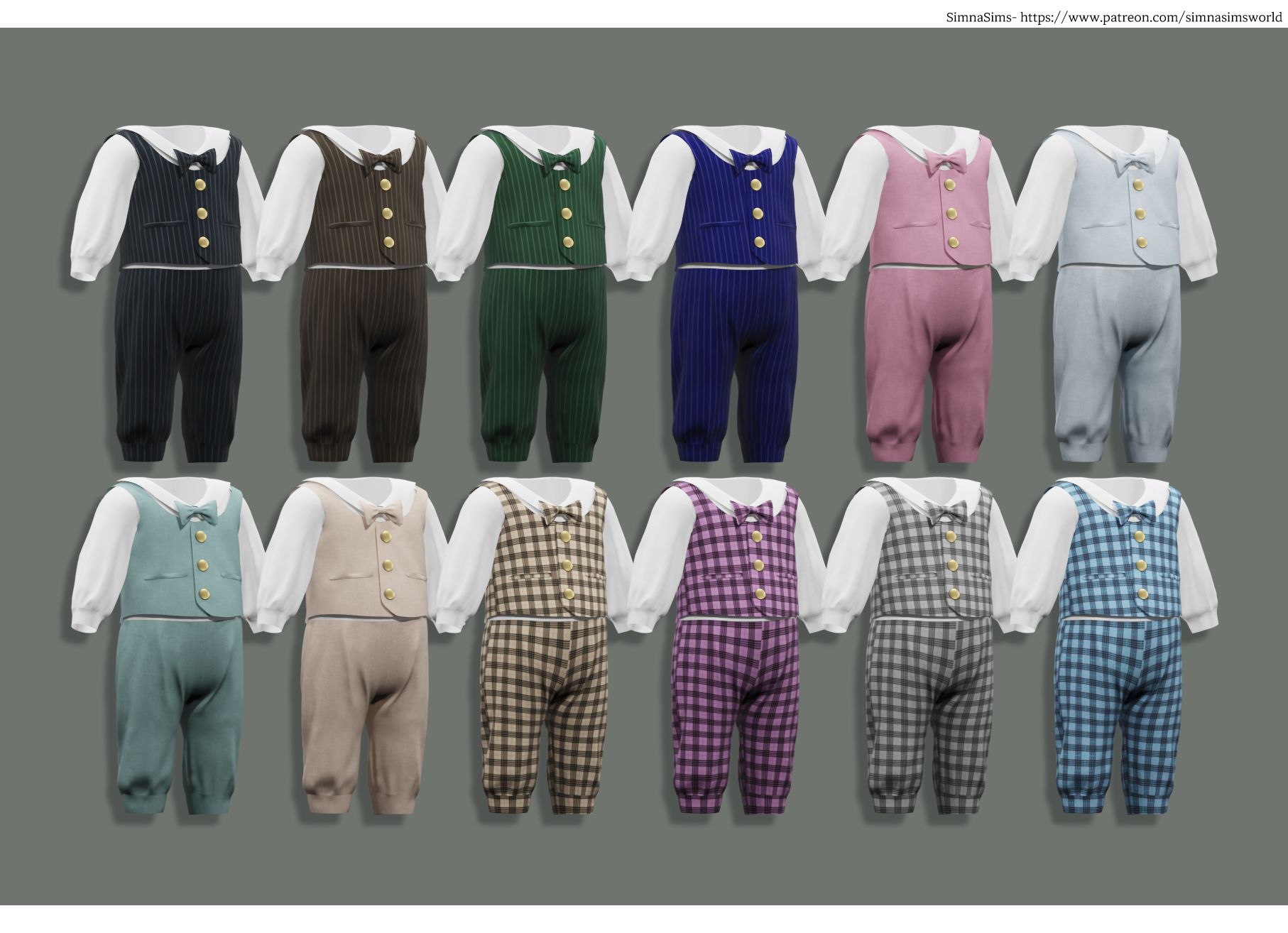 [simna] Jion Infant Suit - Gallery - The Sims 4 Create a Sim - CurseForge