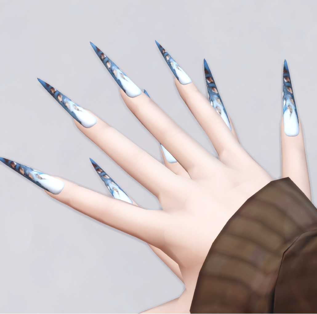 Autumn Nails Set N012 - Gallery - The Sims 4 Create a Sim - CurseForge