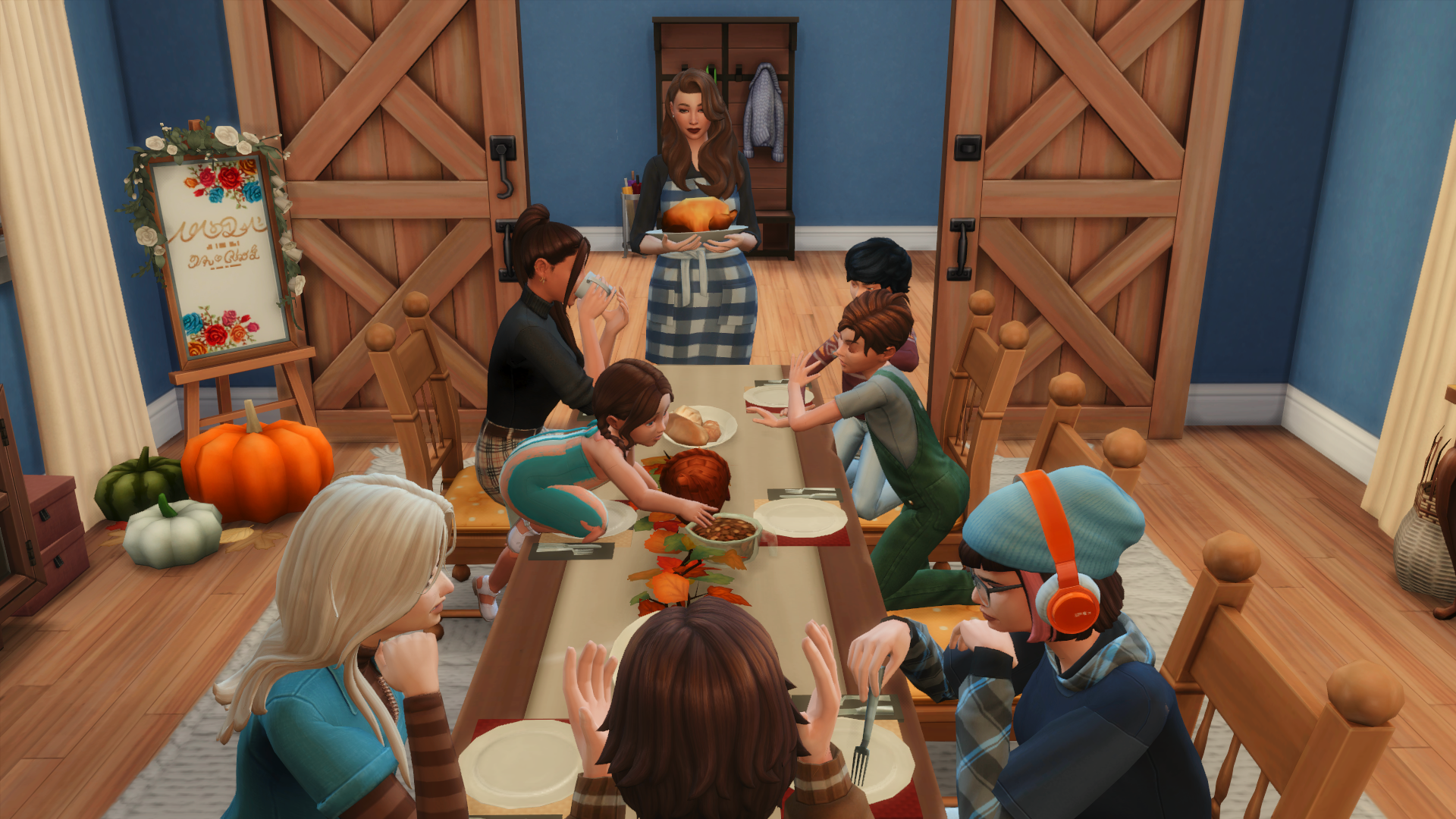 "Dinner Time Chaos" Pose Pack - Gallery - The Sims 4 Mods - CurseForge