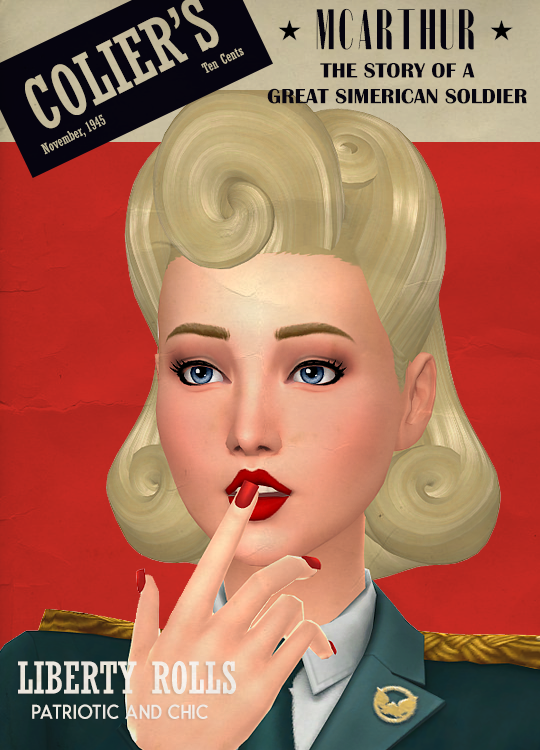 Victory Rolls Retex V2 - Gallery - The Sims 4 Create a Sim - CurseForge
