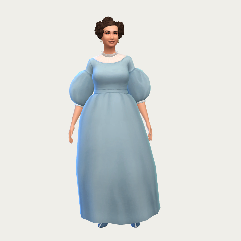 Eliza Dress Solids - Gallery - The Sims 4 Create a Sim - CurseForge