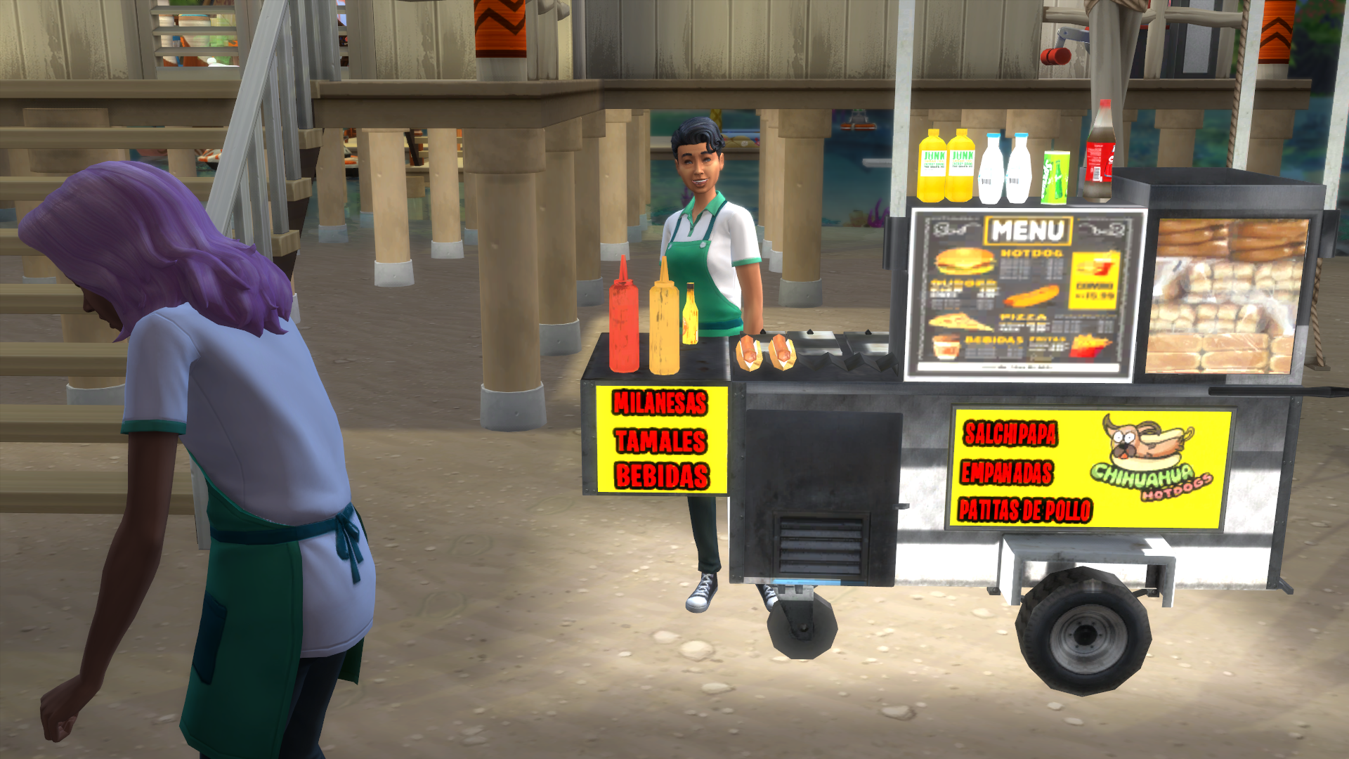 Latin market stall - Gallery - The Sims 4 Build / Buy - CurseForge