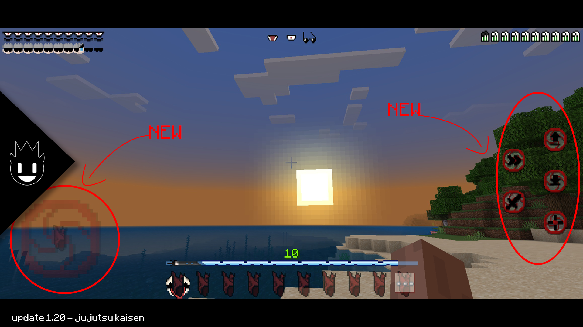 JUJUTSU KAISEN UI [BEDROCK] - Minecraft Bedrock Addons - CurseForge