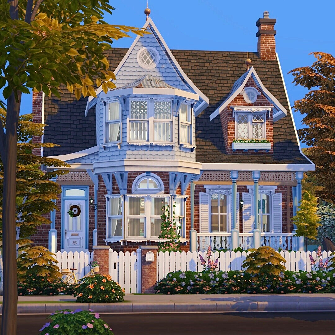 Victorian Mansions Sims The Sims 4 Victorian House Build