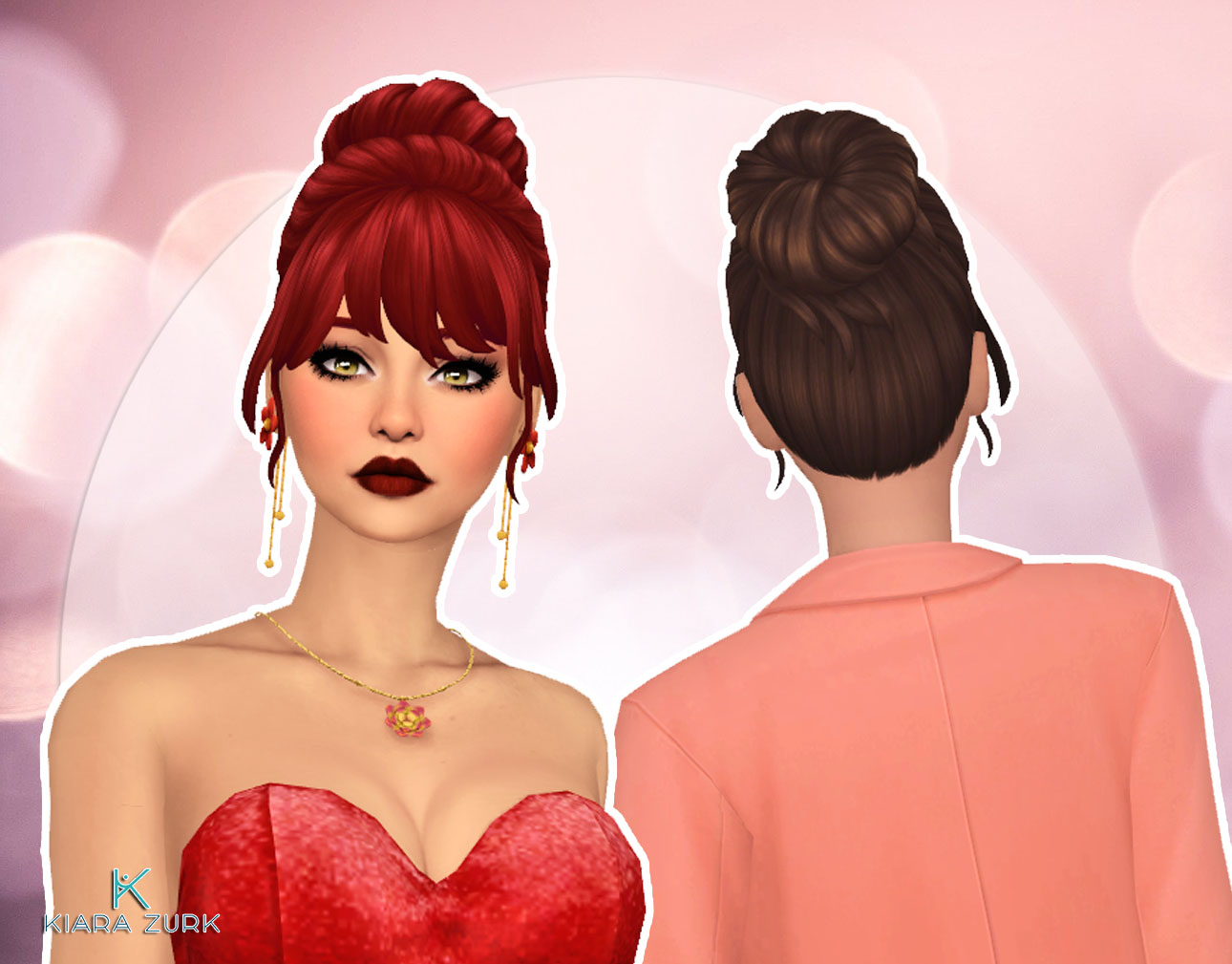 Messy Bun - Gallery - The Sims 4 Create a Sim - CurseForge