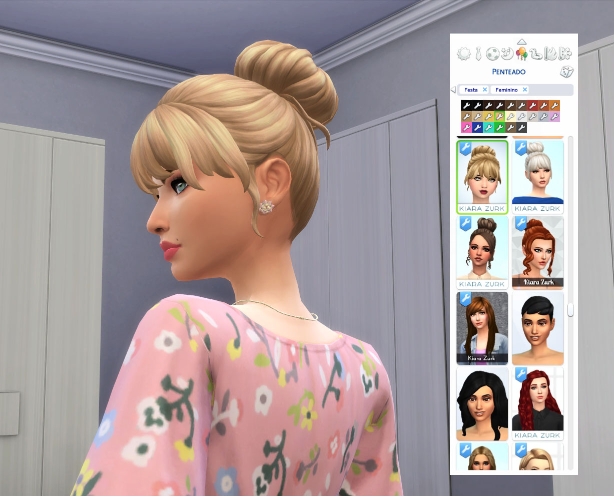 Messy Bun - Gallery - The Sims 4 Create a Sim - CurseForge