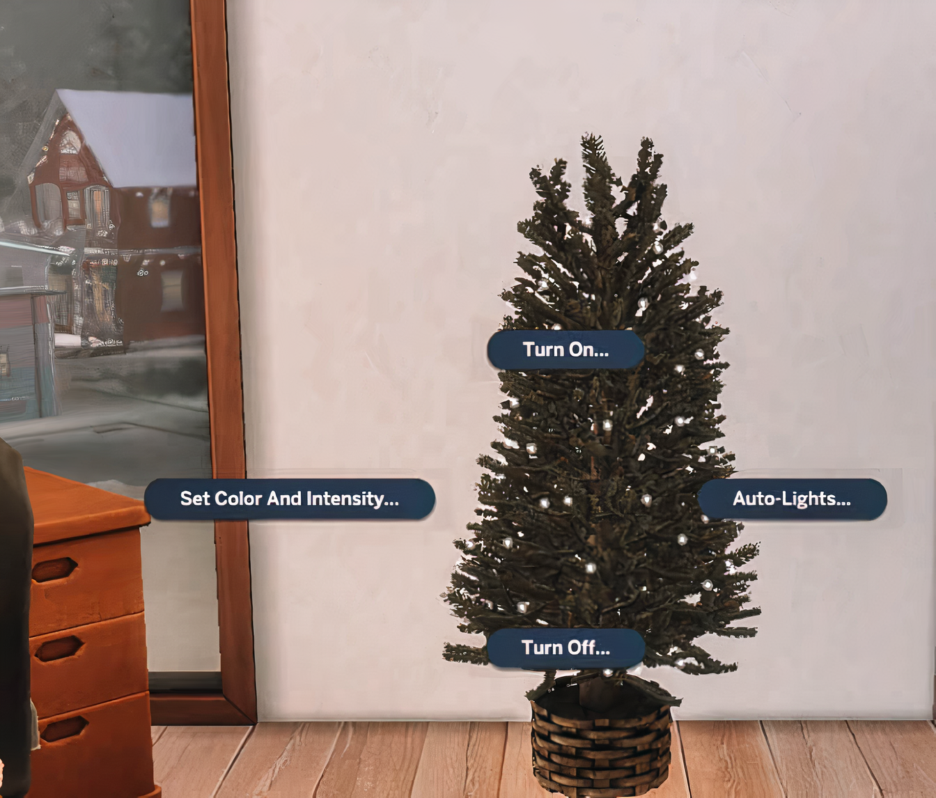 Xmas tree in basket - Gallery - The Sims 4 Build / Buy - CurseForge