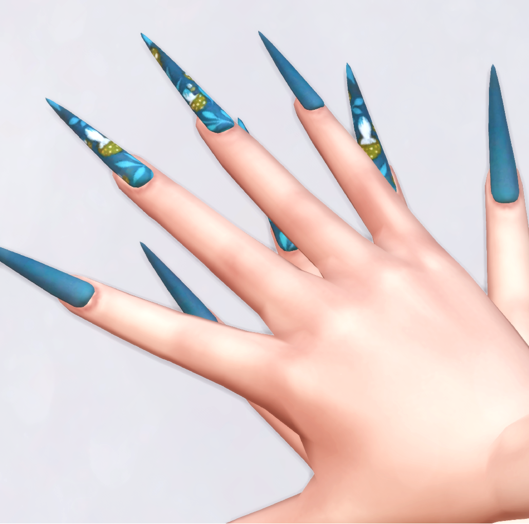 Autumn Nails Set N016 - Gallery - The Sims 4 Create a Sim - CurseForge