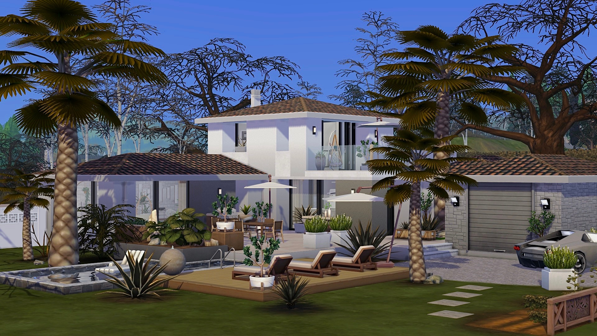 Luxury Modern Home | No CC - Gallery - The Sims 4 Rooms / Lots - CurseForge